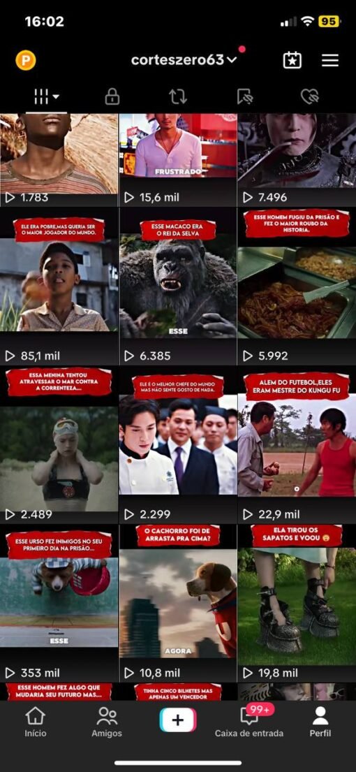 Conta do tik tok monetiza com 15 mil seguidores - Alpha